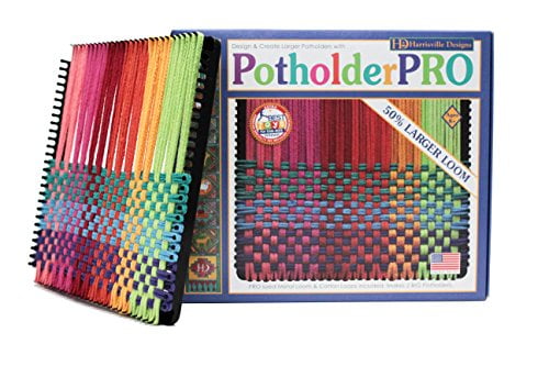 Harrisville Designs Friendly Loom Potholder Cotton Loops 10" Pro Size ...