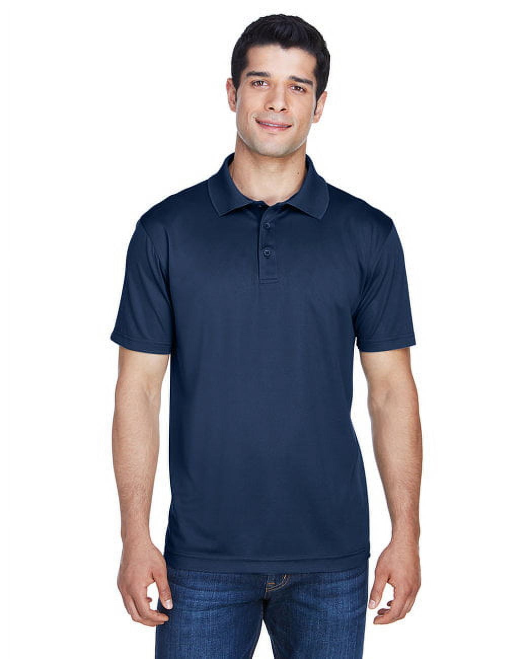Harriton M315 Men's 4 oz. Polytech Polo - Walmart Business Supplies