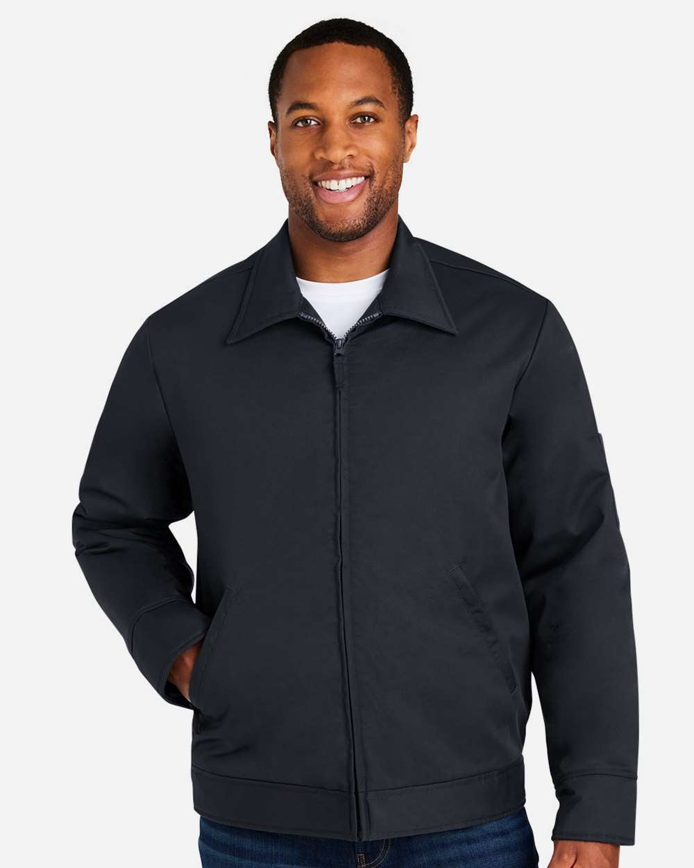 Harriton M721T Unisex ClimaBloc Tall Station Jacket-Dark Charcoal-LT ...