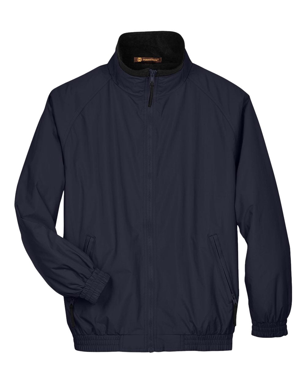 Harriton M740 Adult Fleece-Lined Nylon Jacket (2 PACK) - Walmart.com