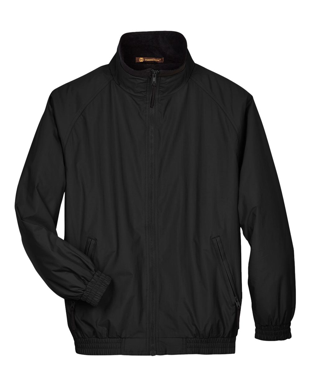 Harriton M740 Adult Fleece-Lined Nylon Jacket (2 PACK) - Walmart.com