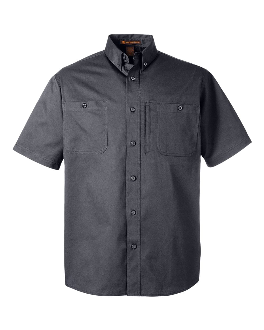 Harriton Men's Advantage IL Short-Sleeve Work Shirt - M585 (2 PACK ...