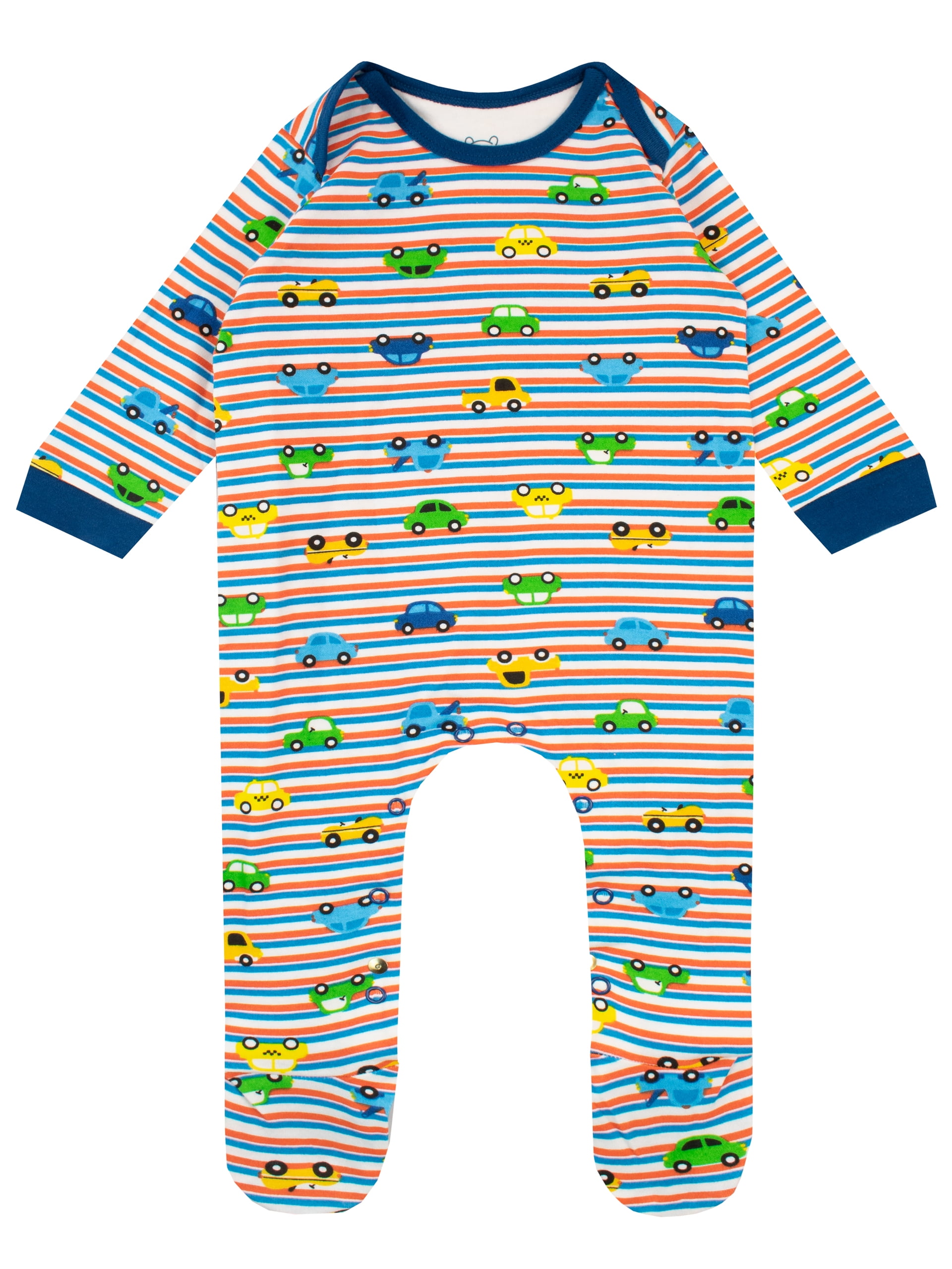 Harry Bear Baby Cars Long Sleeve Sleepsuit Sizes 3-18 Months - Walmart.com