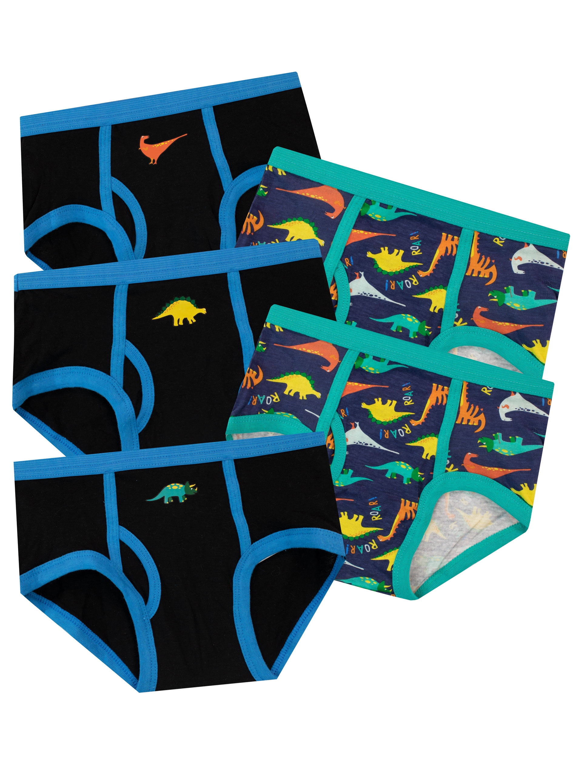 Harry Bear Boys Dinosaur Underwear 5 Pack | Sizes 2T-8 - Walmart.com
