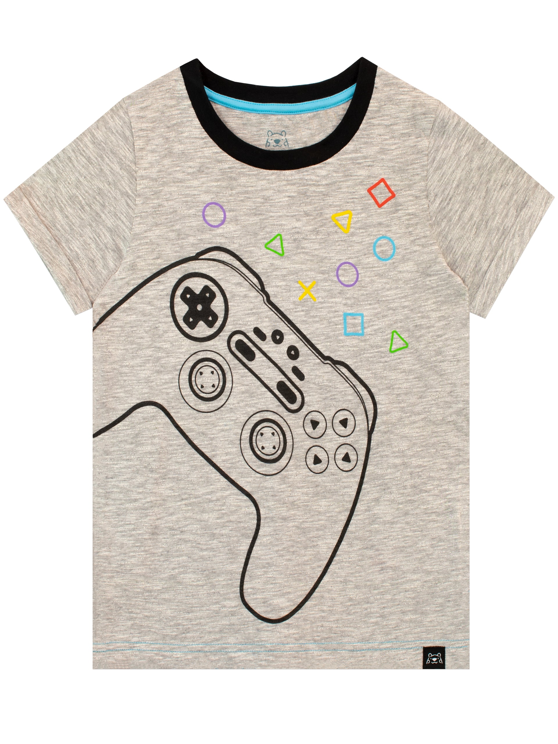 Harry Bear Gaming Controller Short Sleeve T-shirt Sizes 6-14 - Walmart.com