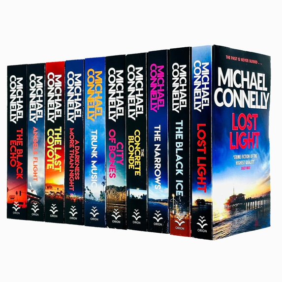 Michael Connelly's Harry Bosch Series 1-10 Paperback Collection ...
