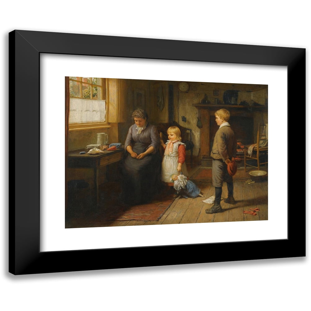 Harry Brooker 18x14 Black Modern Framed Museum Art Print Titled ...