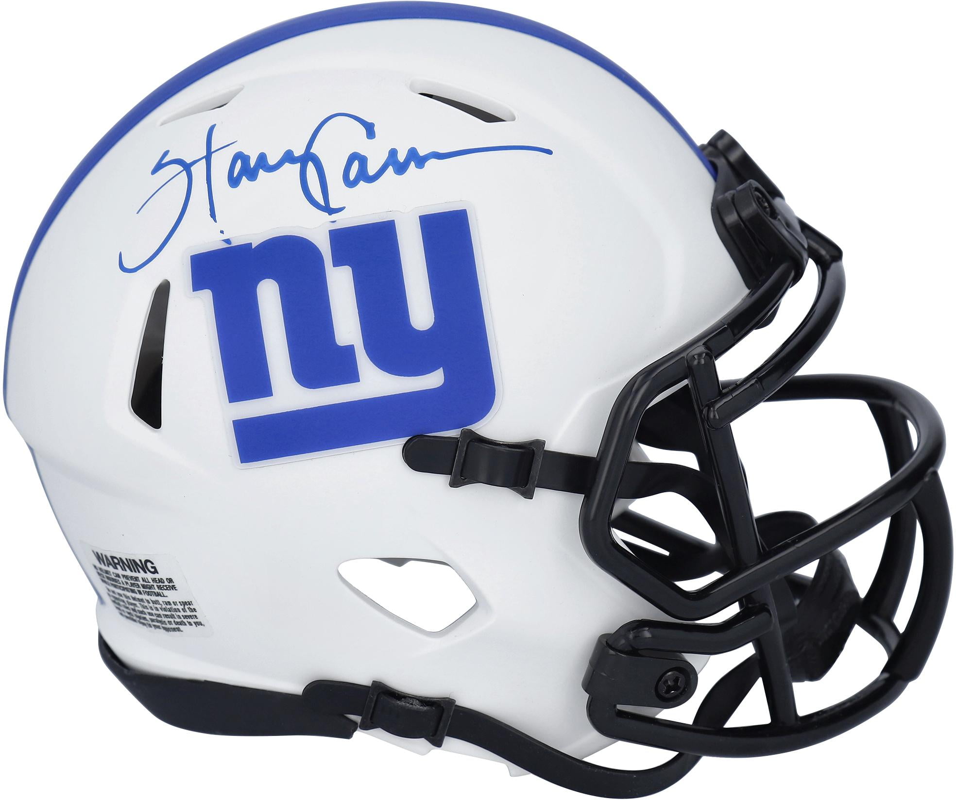 Harry Carson New York Giants Autographed Riddell Lunar Eclipse ...