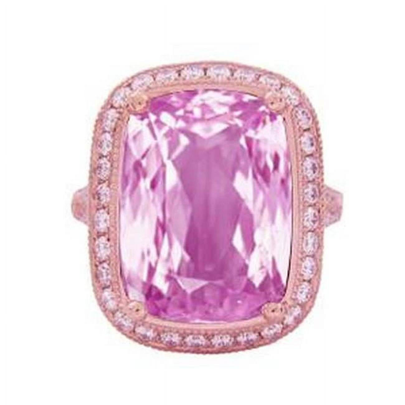 Harry Chad Enterprises 64476 Solitaire with Accents 25.90 CT Kunzite ...