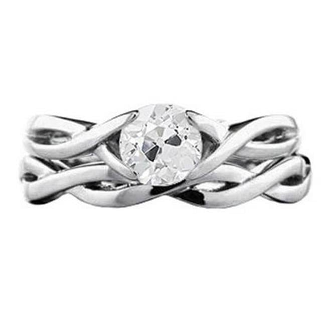 Harry Chad Enterprises 68971 Solitaire Old Miner 1 CT Infinity Style ...