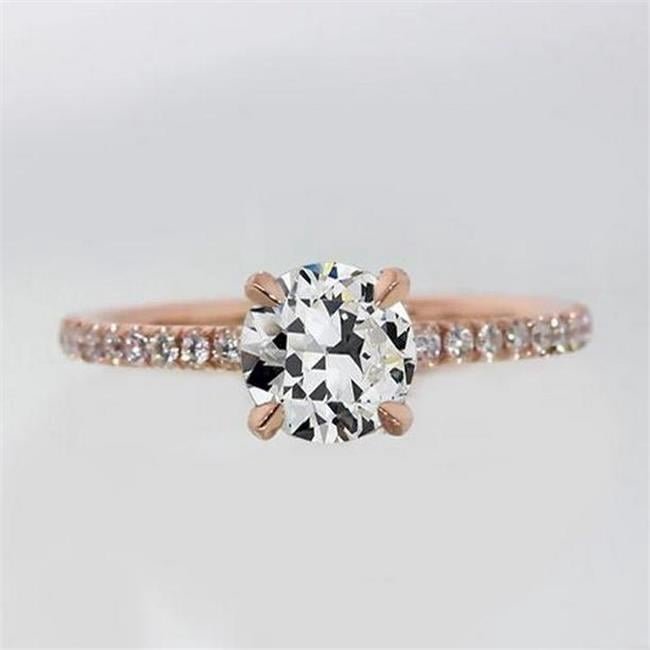 Harry Chad Enterprises 70763 2.75 CT Solitaire Ring with Accents Old ...