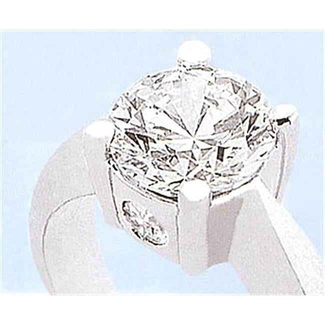 Harry Chad Enterprises 8771 1.10 CT Three Stone Diamond Womens ...