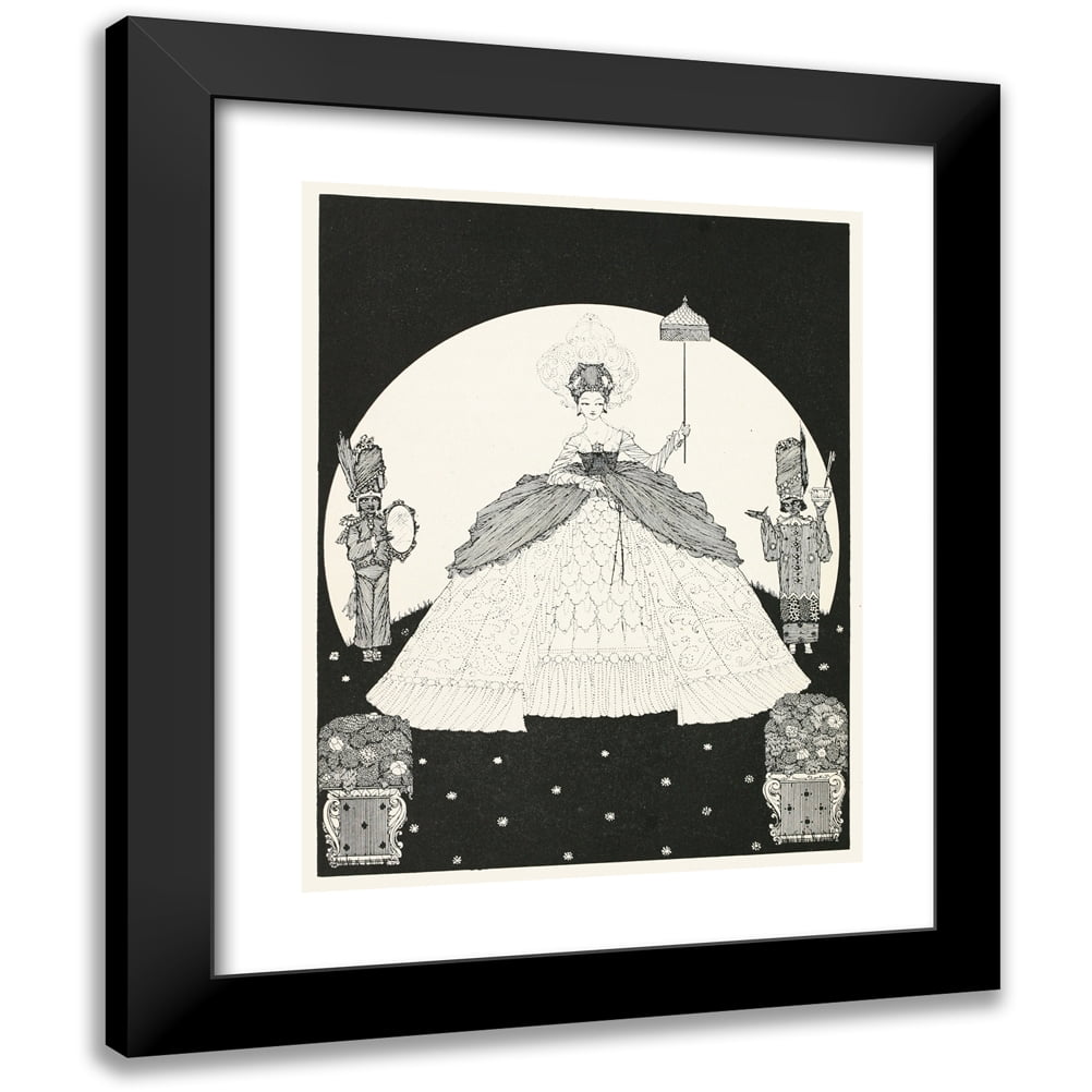Harry Clarke 12x14 Black Modern Framed Museum Art Print Titled ...