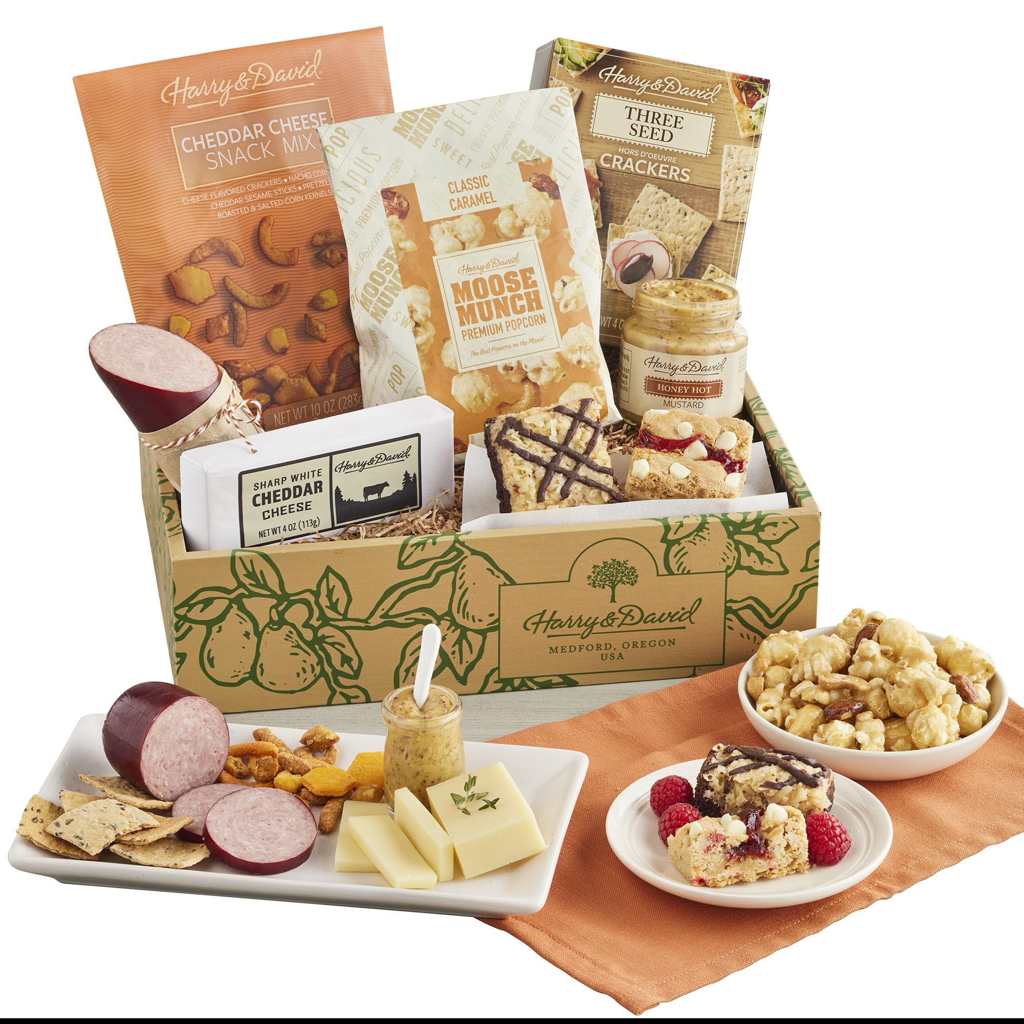Harry & David Gourmet Snacks Gift Box, Food Gift Basket, Sweet And ...