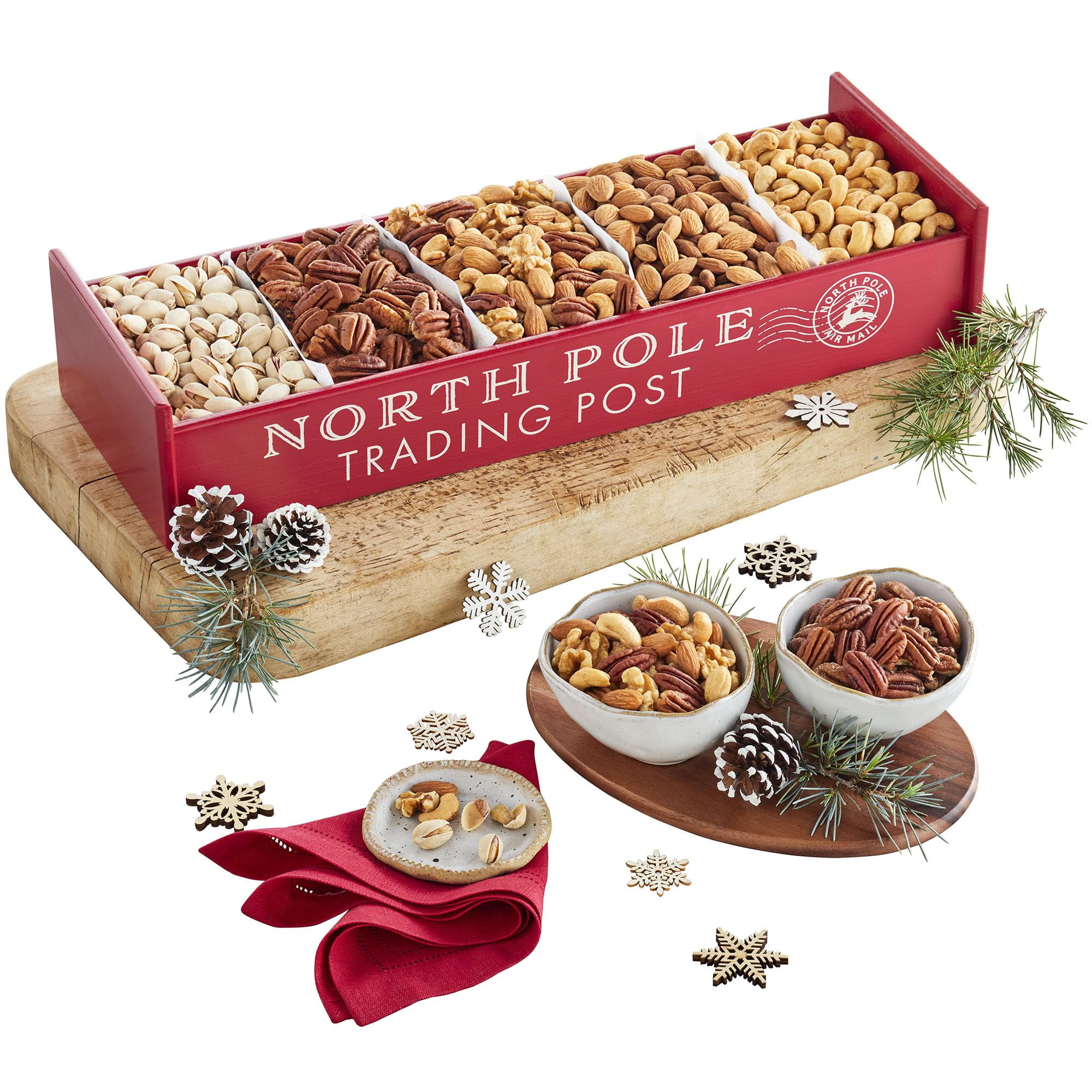 Harry & David Holiday Mixed Nuts Crate – Premium Roasted & Salted Nuts ...