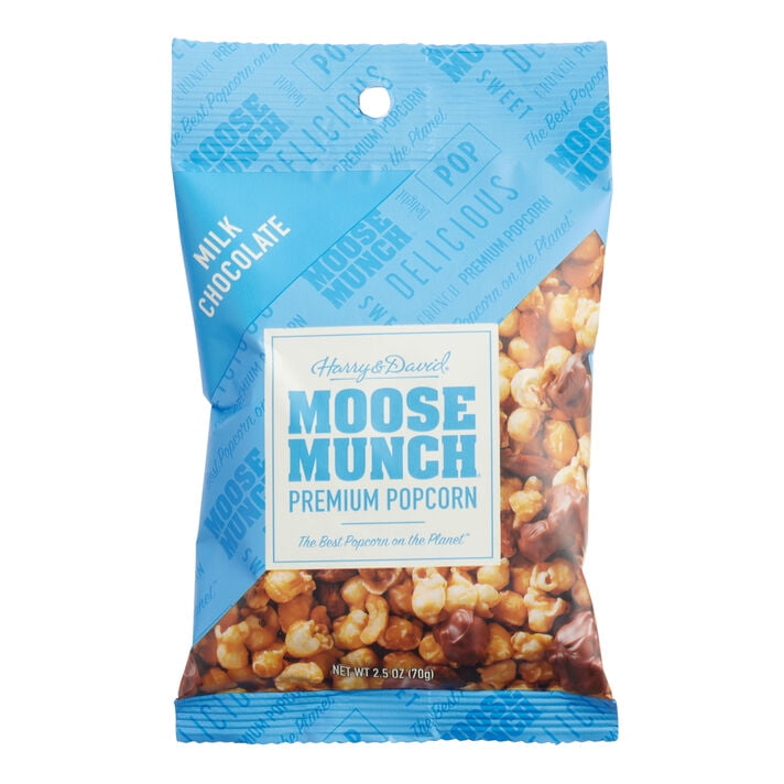 Harry & David Milk Chocolate Moose Munch Popcorn Snack Size 2.5 oz ...