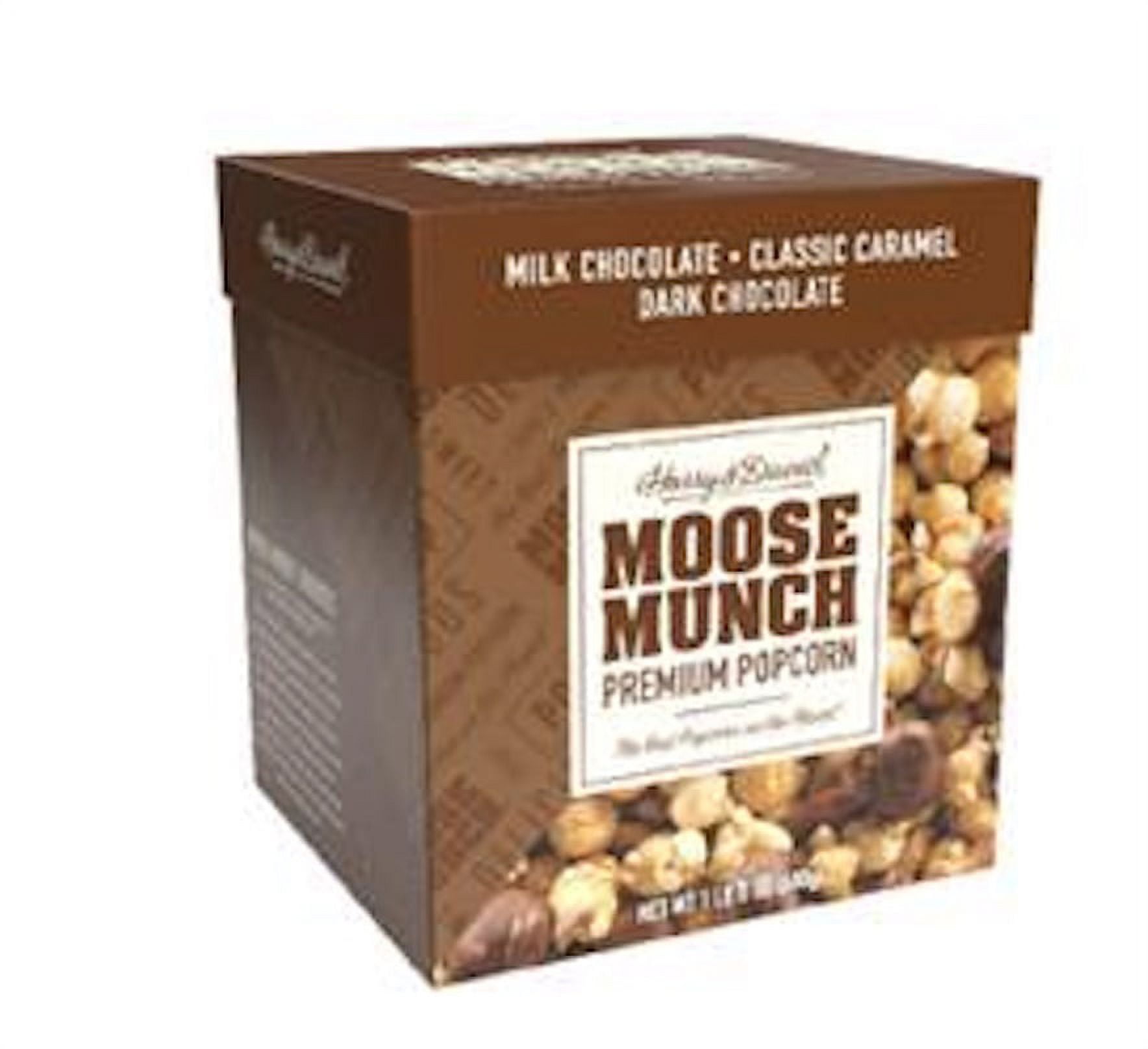 Harry & David Moose Munch Gourmet Popcorn, 24oz Gift Drum, Milk ...