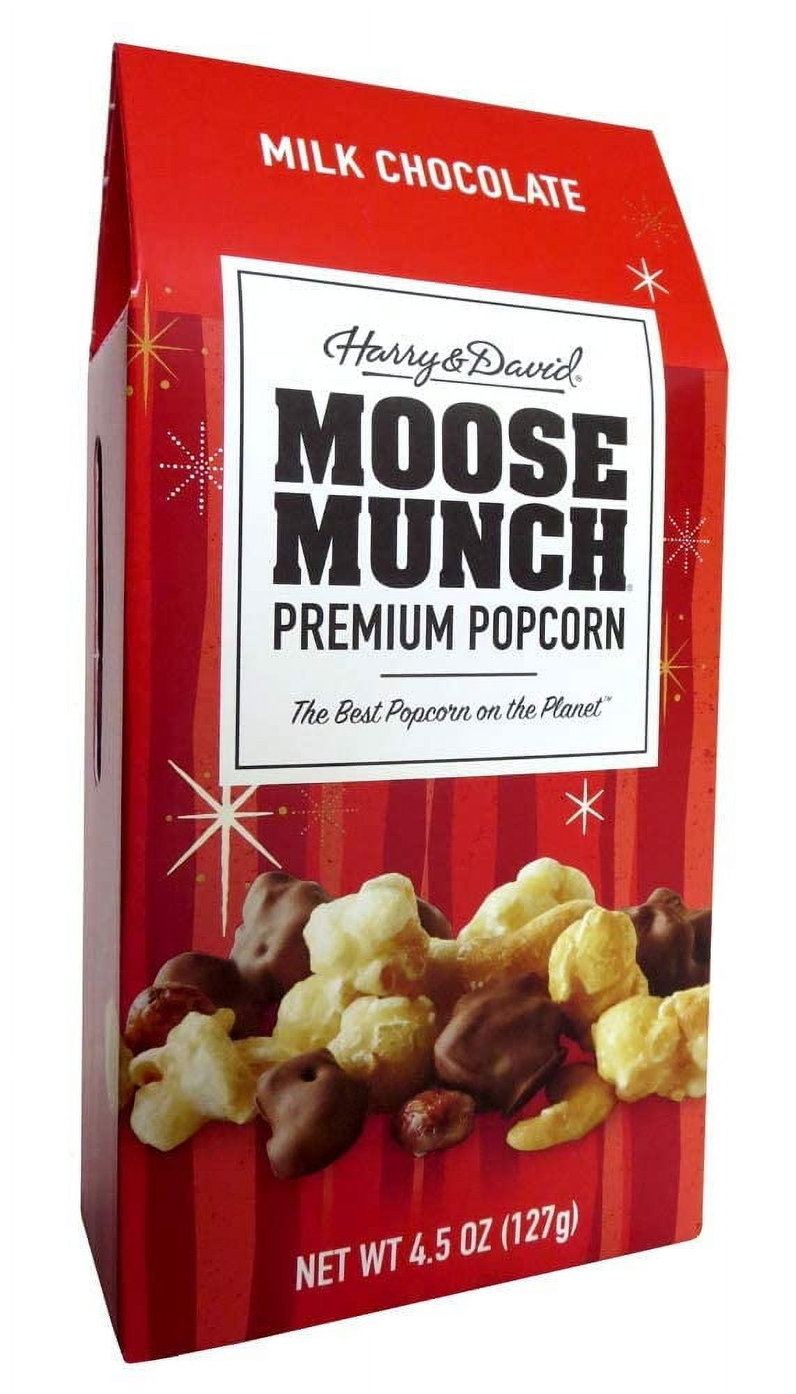 Harry & David Moose SBF3 Munch Milk Chocolate Premium Popcorn Holiday ...