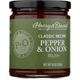 Harry & David Sweet Pepper & Onion Relish Spread, Hot Sandwich Topping ...