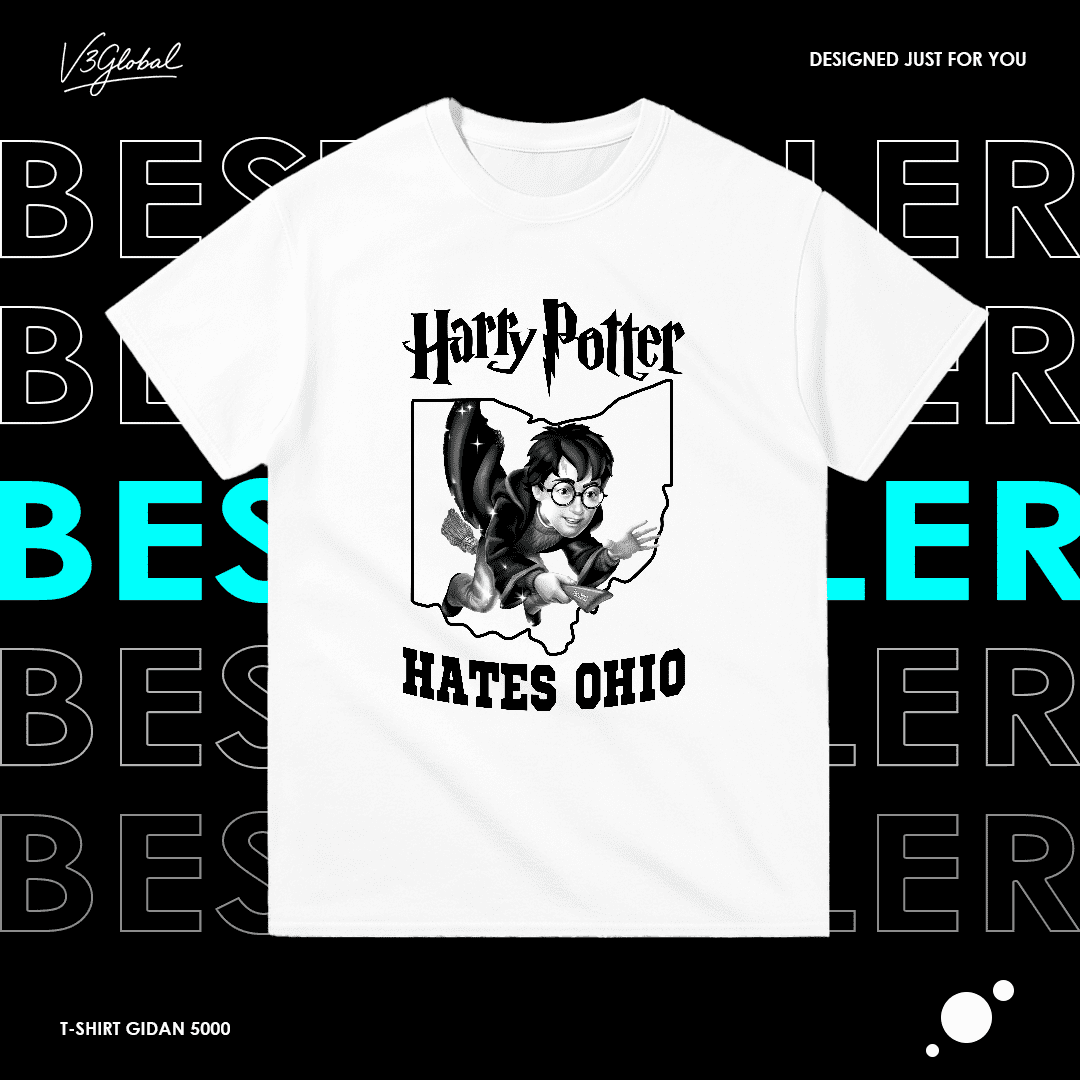 Harry Hates Ohio Funny Political Satire Graphic Unisex Tee, for men ...