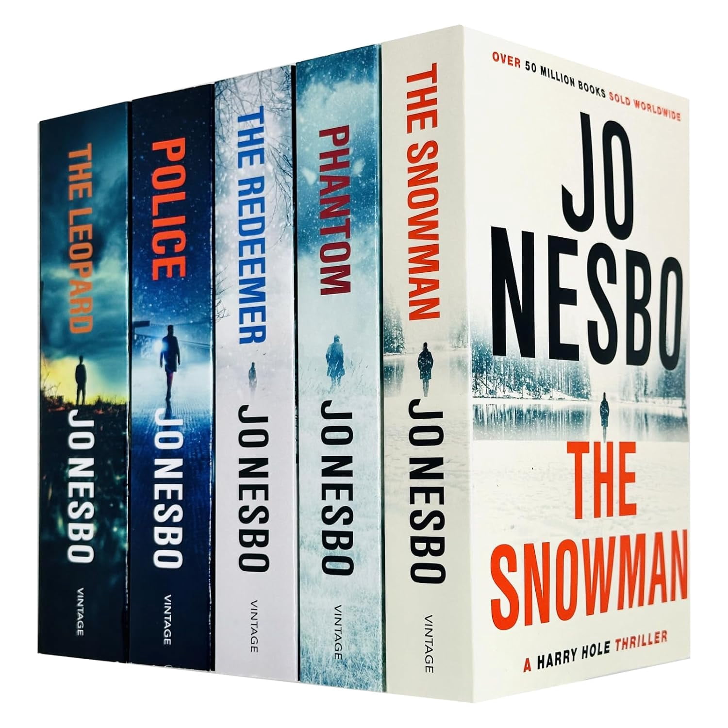 Harry Hole Series 6-10 Collection 5 Books Set By Jo Nesbo (The Redeemer ...
