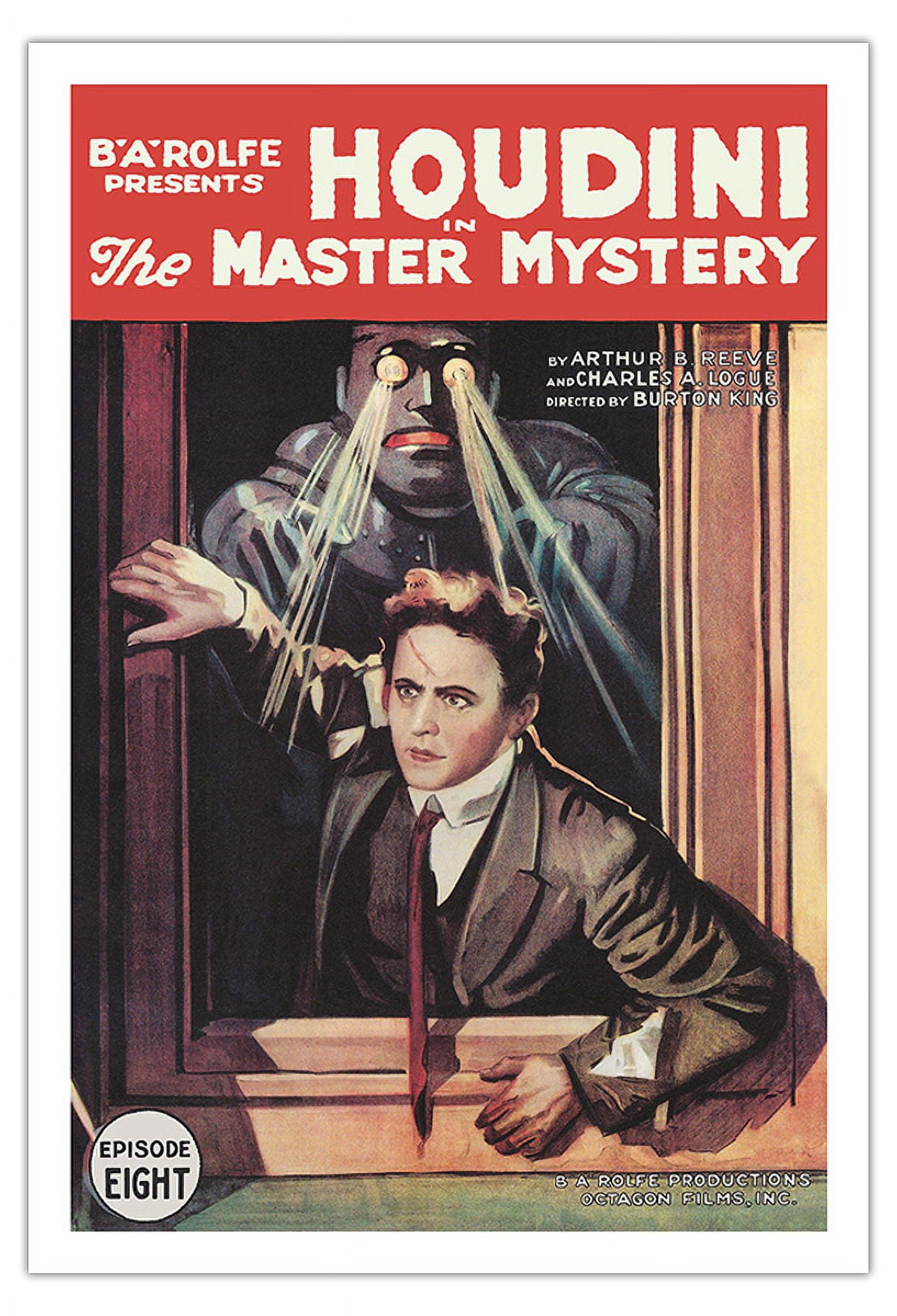 Harry Houdini in The Master Mystery - Episode Eight - Vintage Film ...
