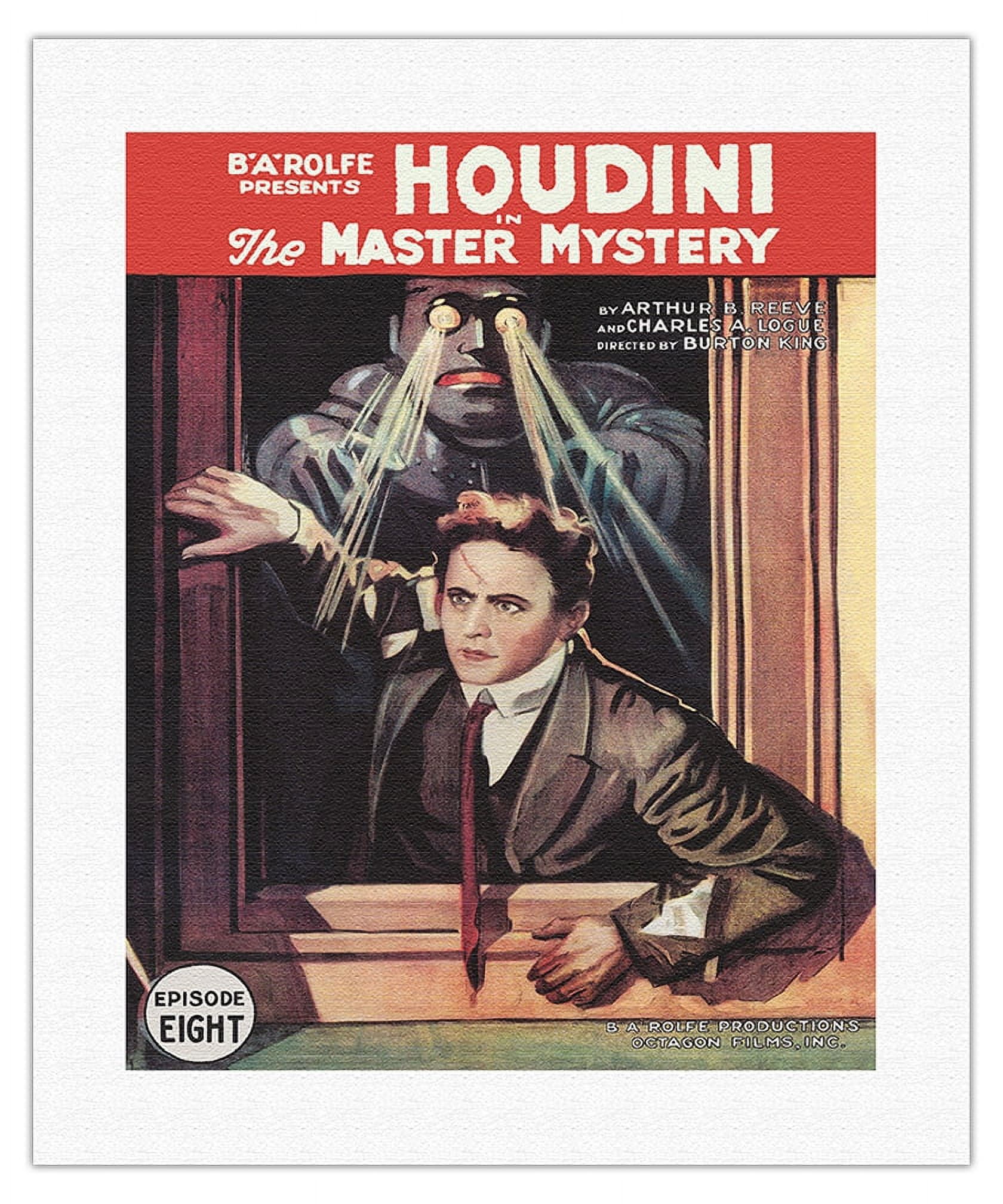 Harry Houdini in The Master Mystery - Episode Eight - Vintage Film ...