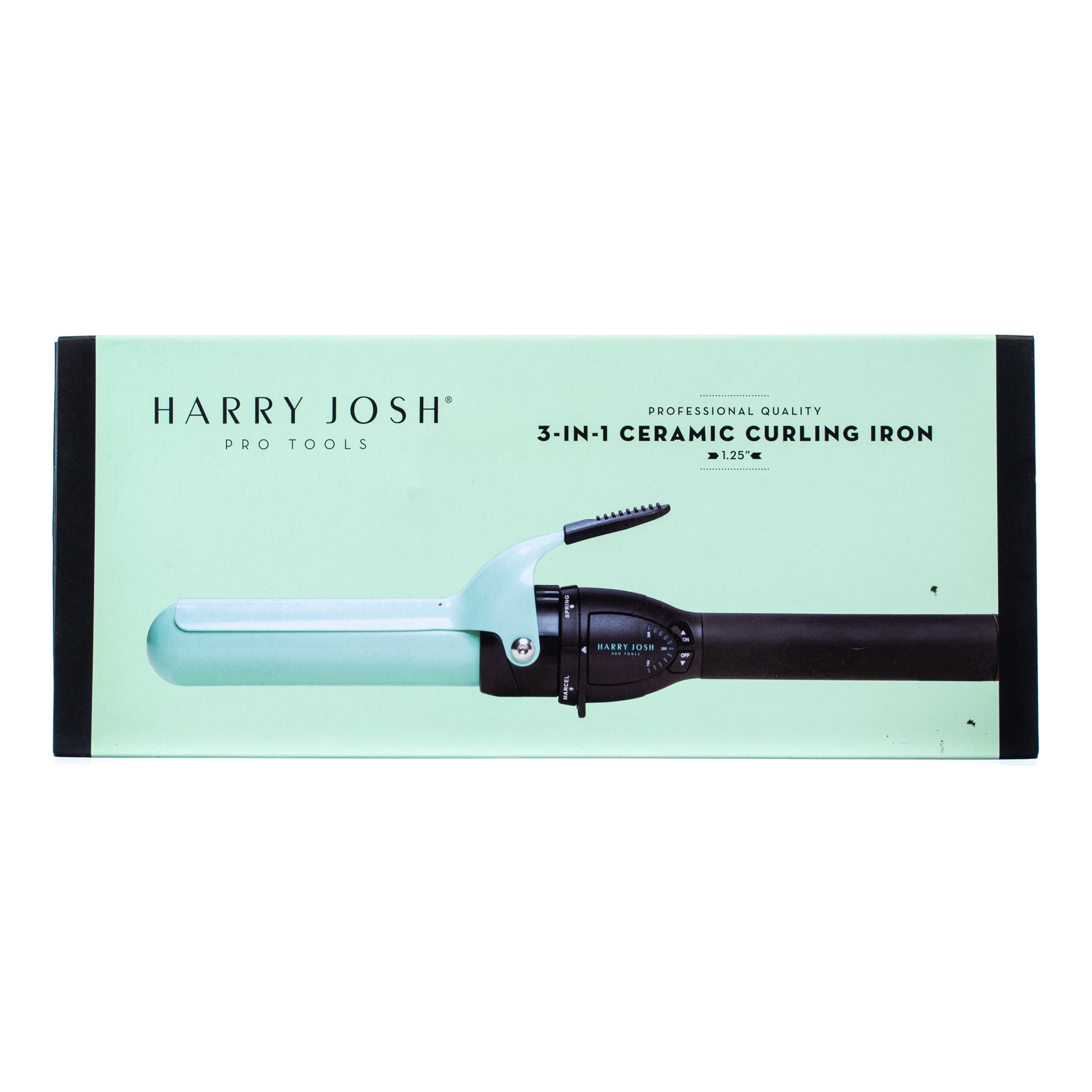 Harry Josh Pro Tools 3 in 1 Ceramic Curling Iron 1.25" - Walmart.com