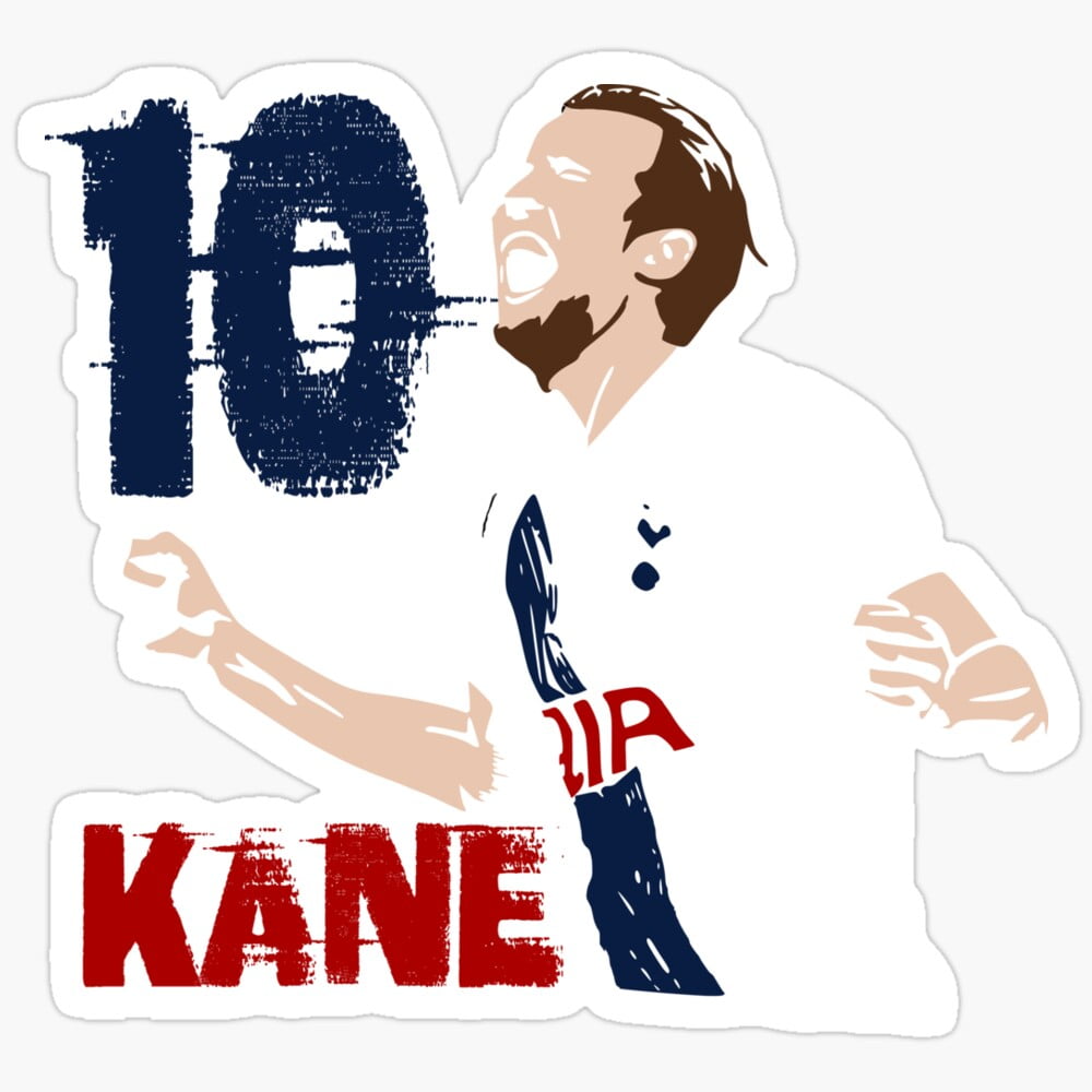 Harry Kane Sticker Phone Decal Water Bottle Stickers Car Decals, Laptop ...