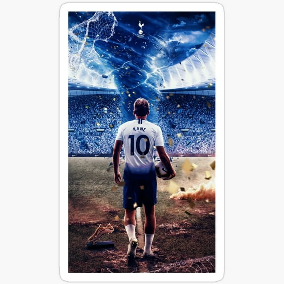 Harry Kane Tottenham Sticker Phone Decal Water Bottle Stickers Car ...