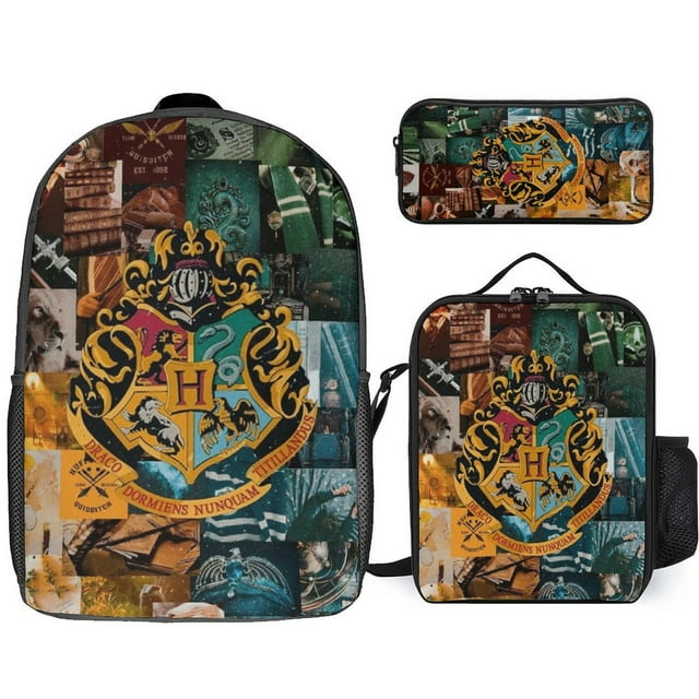 Harry Potter 3Pcs Backpacks Sets with Lunch Bag And Pencil Case for ...