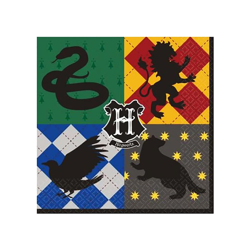 Harry Potter 6.5" Lunch Napkins, 16-Pack - Walmart.com