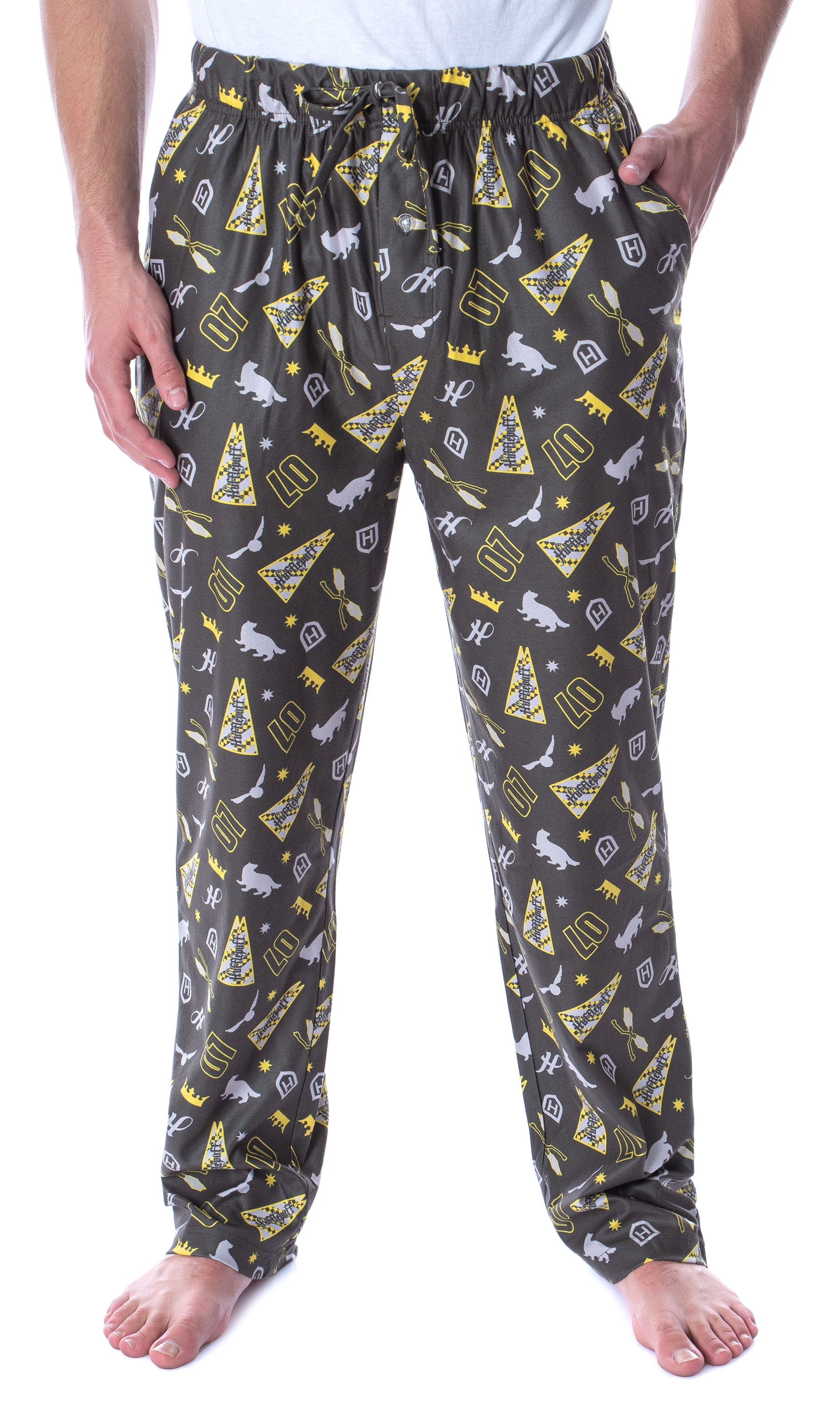 Harry Potter Adult Men's Quidditch House Pajama Pants - 4 Houses ...