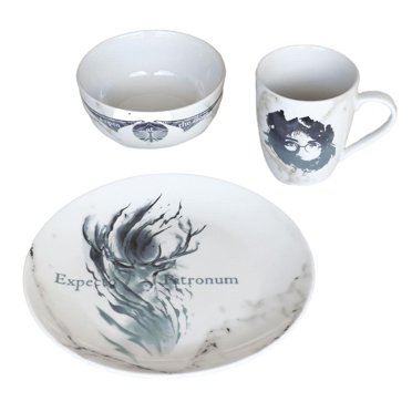 Harry Potter Ravenclaw 16 Piece Porcelain Dinnerware Set for 4 ...