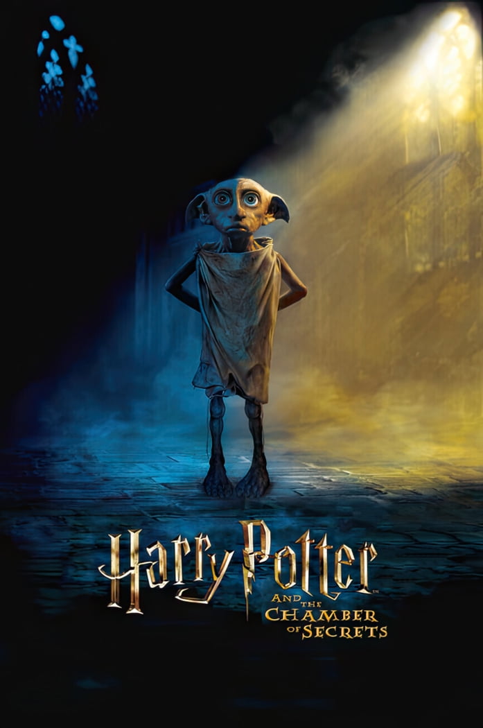 Harry Potter And The Chamber Of Secrets - Movie Poster (Dobby The House ...