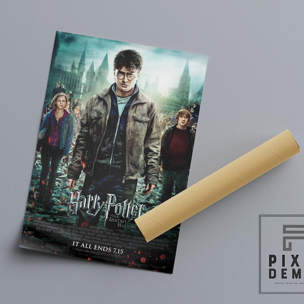 Harry Potter And The Deathly Hallows Part 2 Movie Poster , movie poster ...