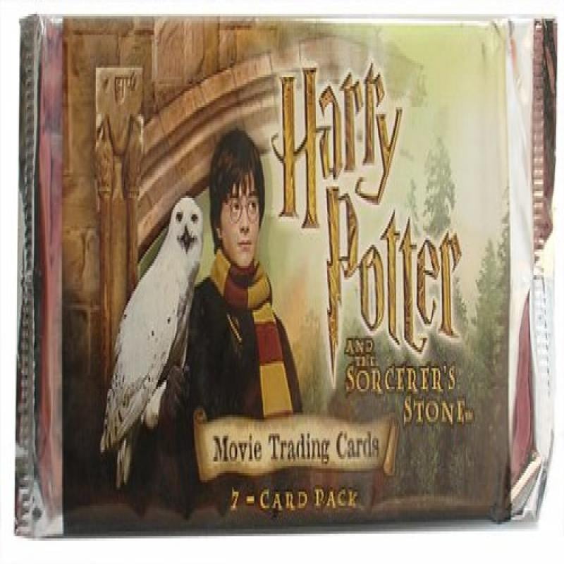 Harry Potter And The Sorcerer's Stone Booster Pack (7 Cards) - Walmart.com