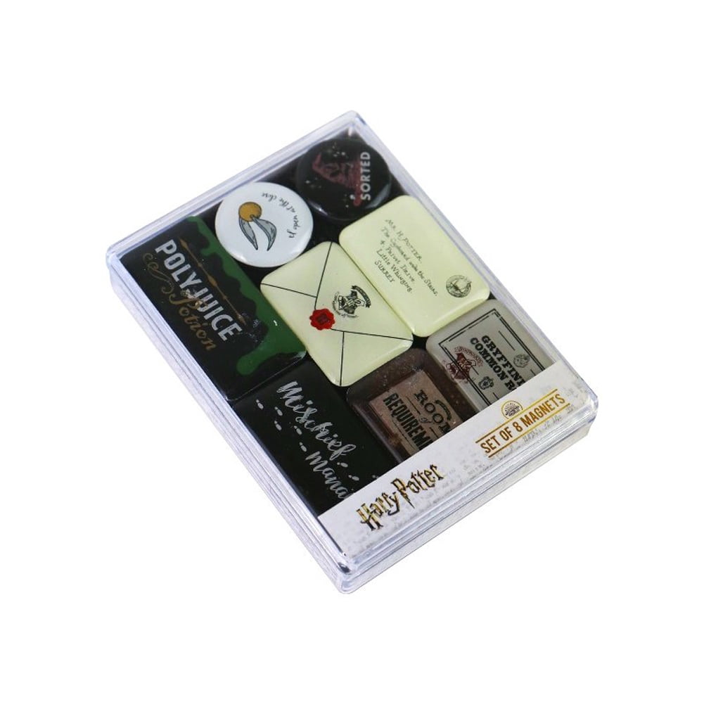 Harry Potter Artifacts Epoxy Magnet Set - Walmart.com