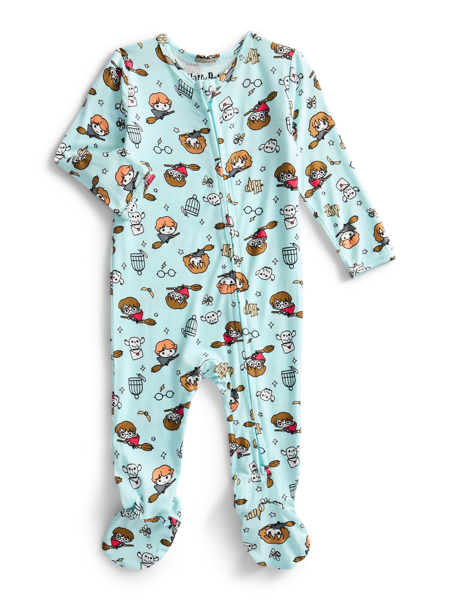 Harry Potter Baby Boys or Girls Sleep N Play Footed One Piece Pajamas ...