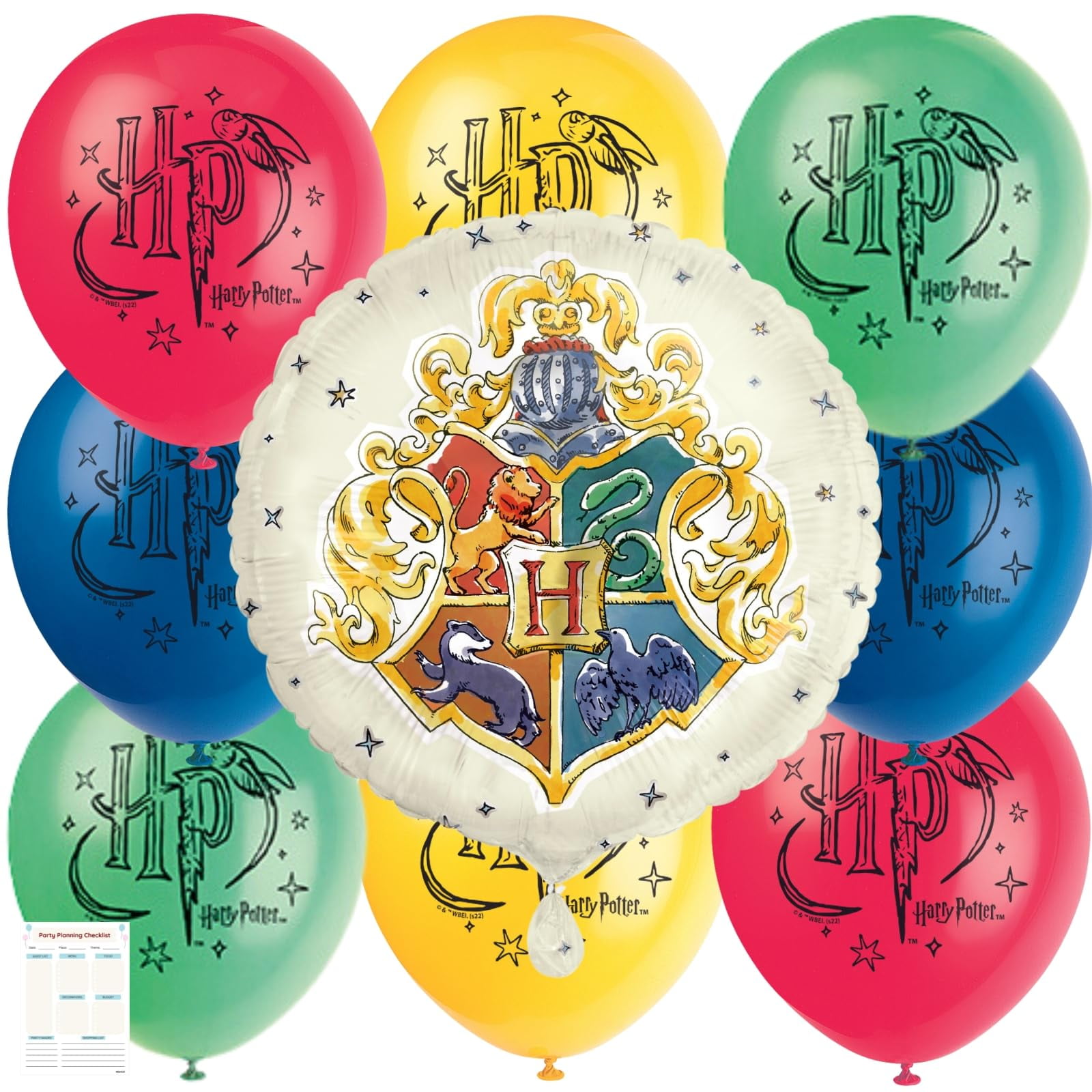 Harry Potter BalloonsEGSC - Harry Potter Birthday Decorations - Bundle ...