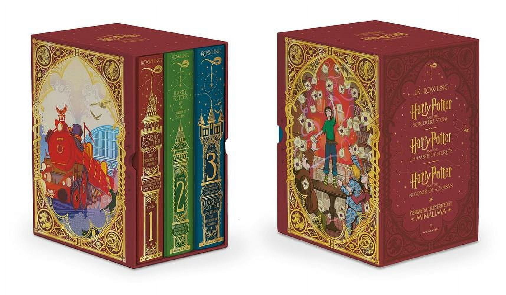 Harry Potter Books 1-3 Boxed Set (MinaLima Editions) - Walmart.com