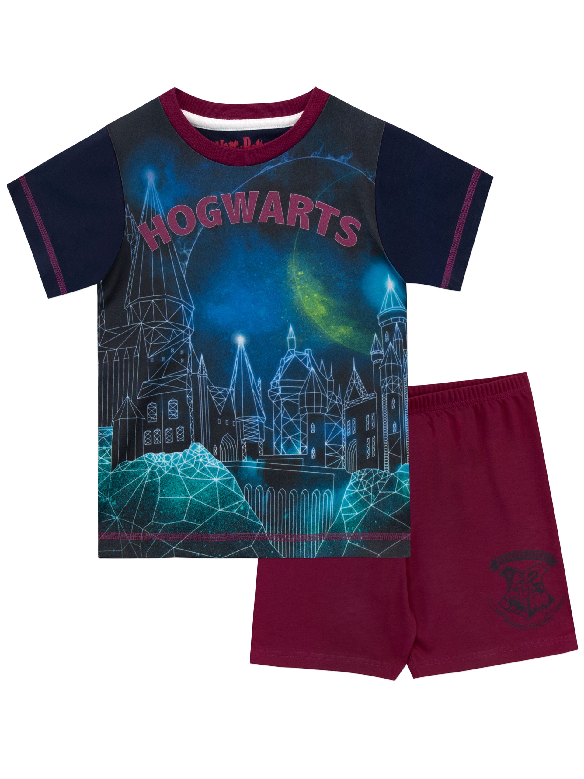 Harry Potter Kids Clothing Pajamas Set - Boys Short Sleeve & Leg ...