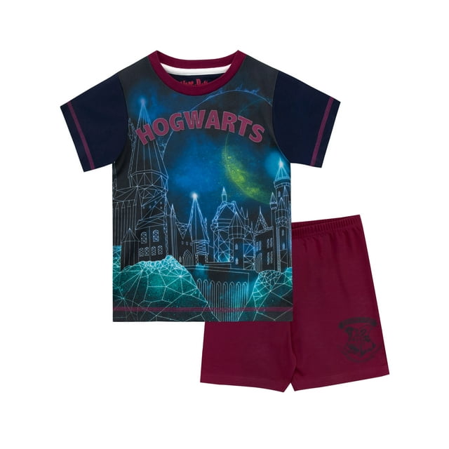 Harry Potter Kids Clothing Pajamas Set - Boys Short Sleeve & Leg ...