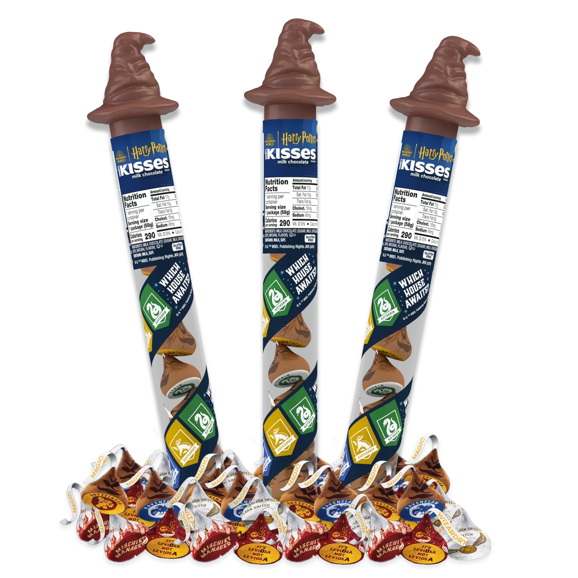 Harry Potter Candy Chocolate Kisses Set of 3 Chocolate Kisses Candy ...