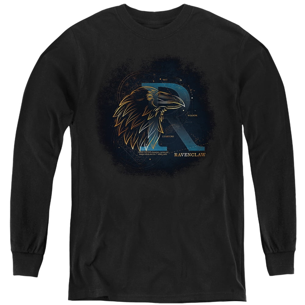 Harry Potter Celestial Nomad Ravenclaw Kids Long Sleeve T Shirt (Medium ...