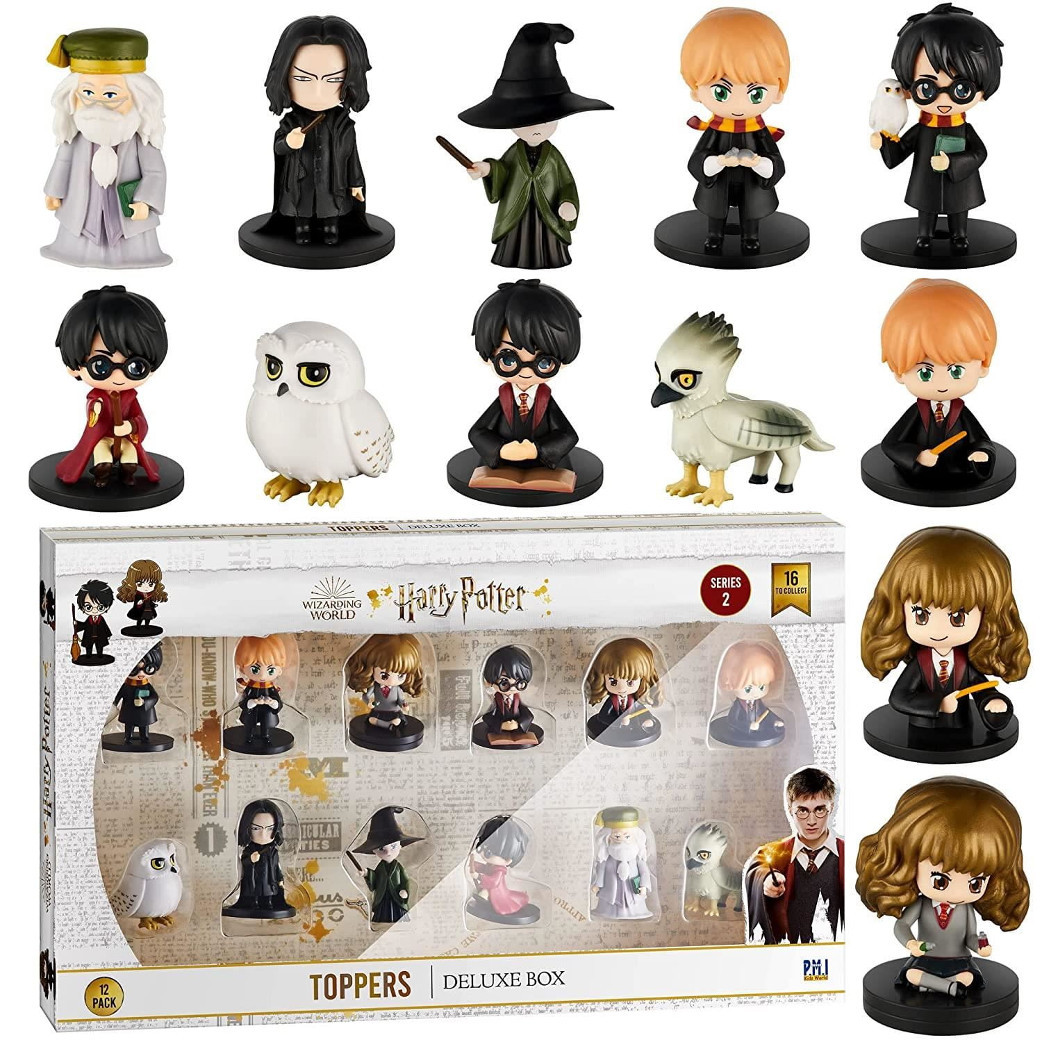 Harry Potter Character Pencil Toppers 12pk Cake Party Favor Figure Set ...