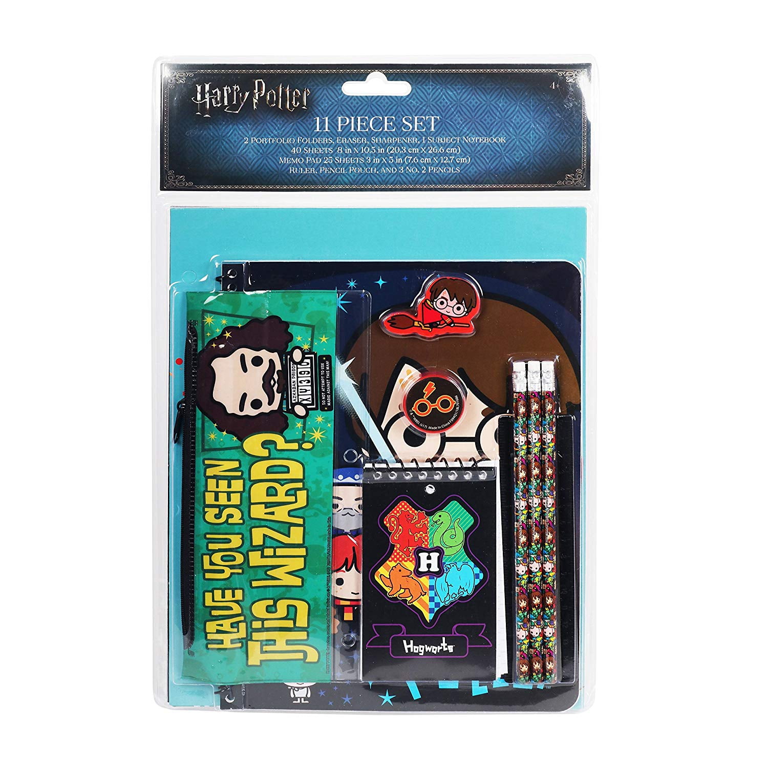 Harry Potter Chibi Stationery Set - Walmart.com