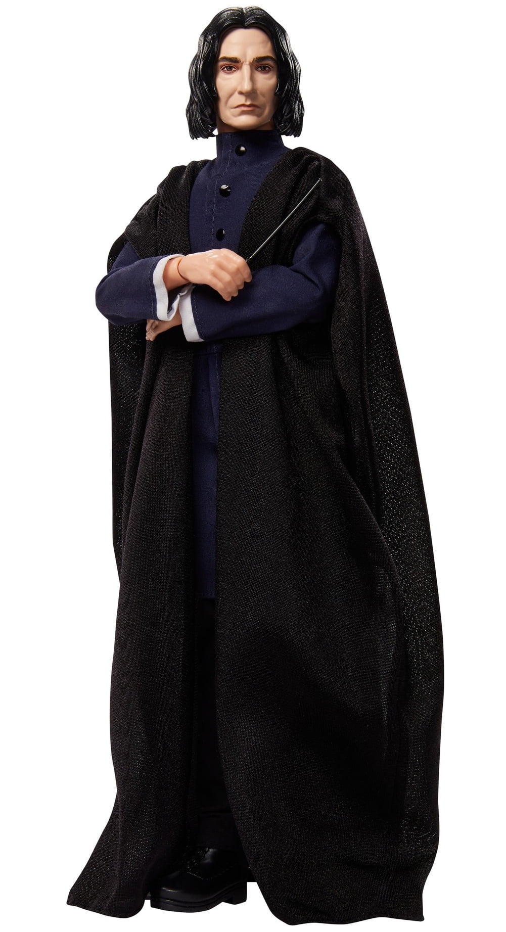 Harry Potter Hogwarts Character: 12-Inch Collectible Severus Snape Doll with Wand - Walmart.com