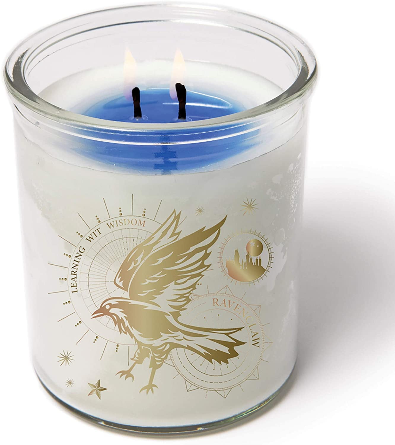 Harry Potter Color Changing Ravenclaw Candle, Large 10 oz - Wax Turns ...
