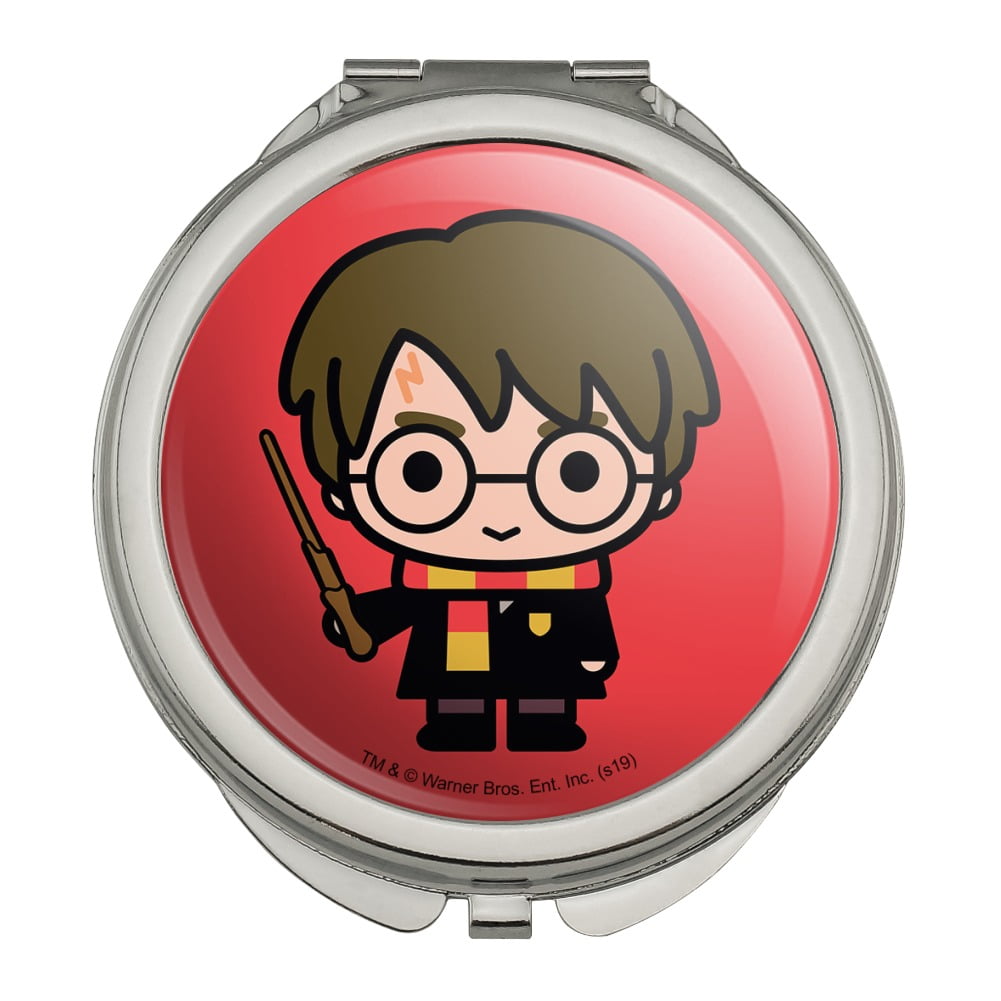 Harry Potter Cute Chibi Character Compact Travel Purse Handbag Makeup ...